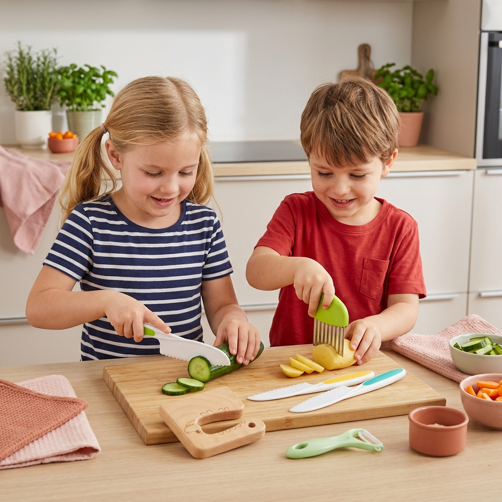 Set de Cuisine Sûr - pour les Petits Cuisiniers Gourmets – Monde Enfants